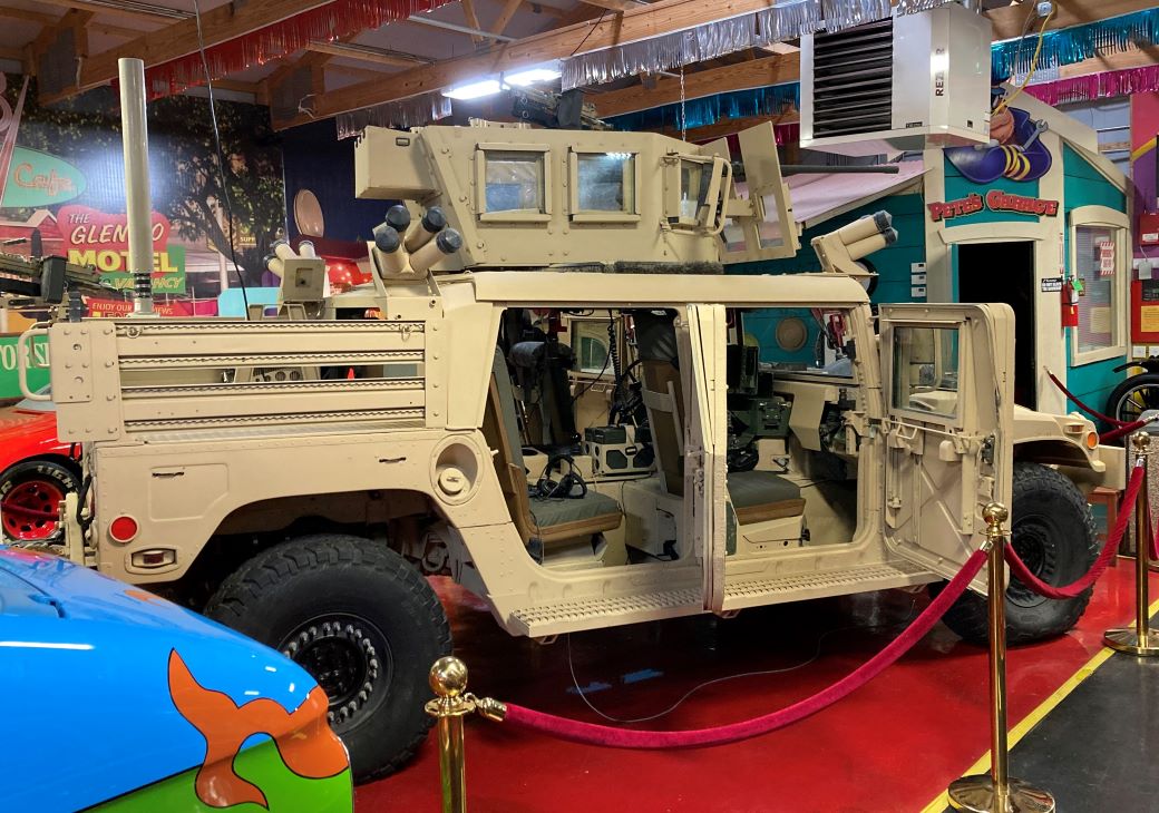 WarWheels.Net- M1025A2 HMMWV Ground Mobility Vehicle (GMV) Photos